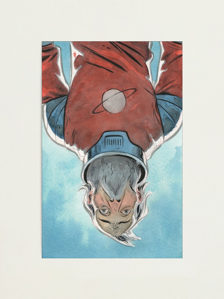 Impression photo « colonel bizarre, parazone, bleu, marteau noir ...