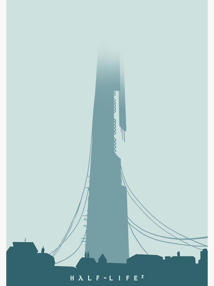 "Half Life 2 - Citadel" Sticker for Sale by NostalgiArtDgn | Redbubble