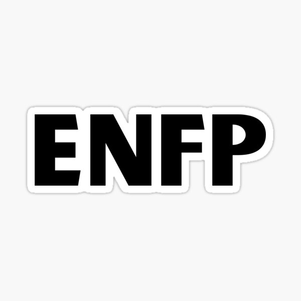 "DESIGN ENFP " Sticker for Sale by khnifssa | Redbubble