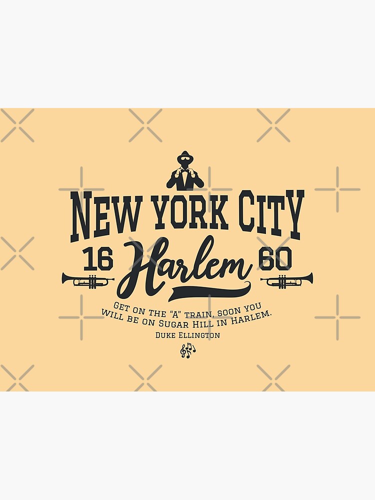 "New York Harlem - Harlem Logo - Harlem Manhattan" Poster for Sale by ...