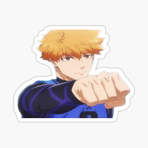 "Rensuke Kunigami bluelock" Sticker for Sale by Dar-Dua | Redbubble