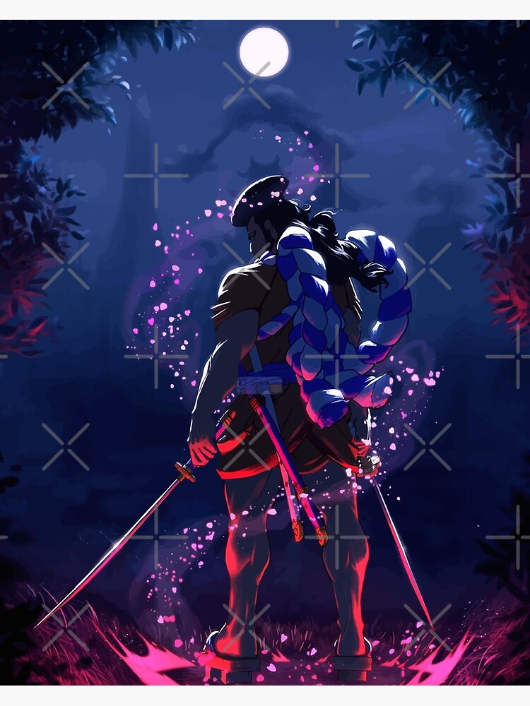 "Kozuki Oden under sakura tree" Poster for Sale by YourDemonSlayer ...