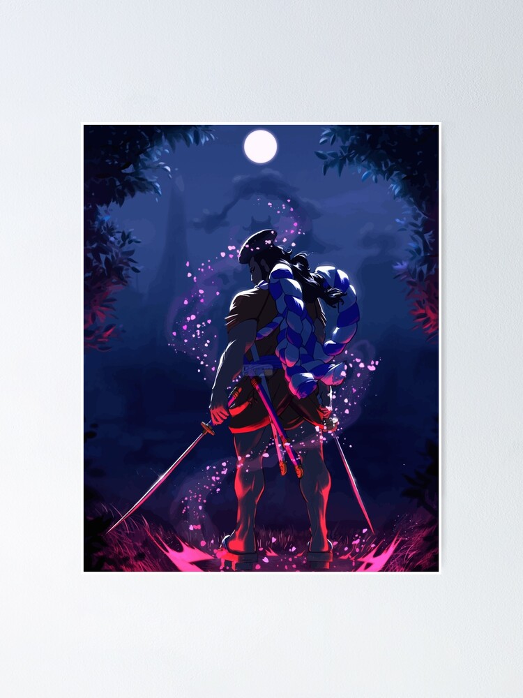 "Kozuki Oden under sakura tree" Poster for Sale by YourDemonSlayer ...