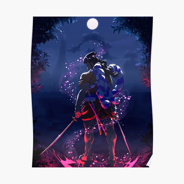 "Kozuki Oden under sakura tree" Poster for Sale by YourDemonSlayer ...