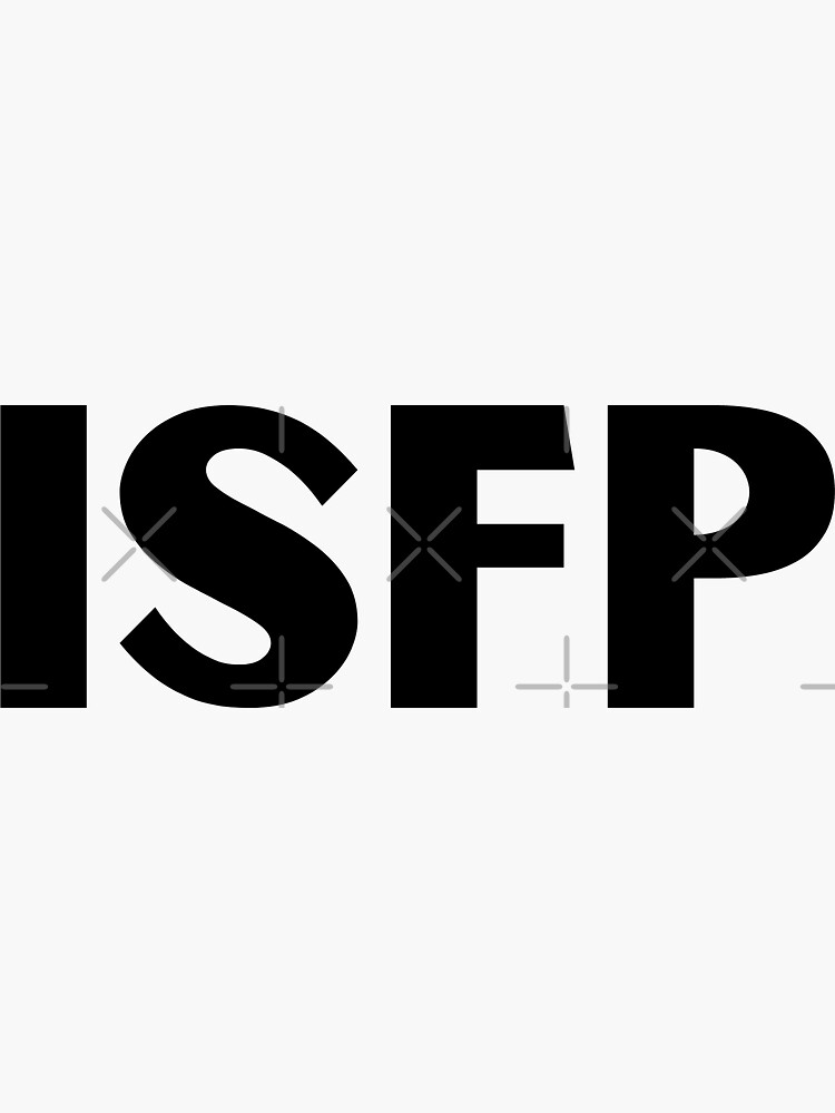 "ISFP" Sticker for Sale by khnifssa | Redbubble