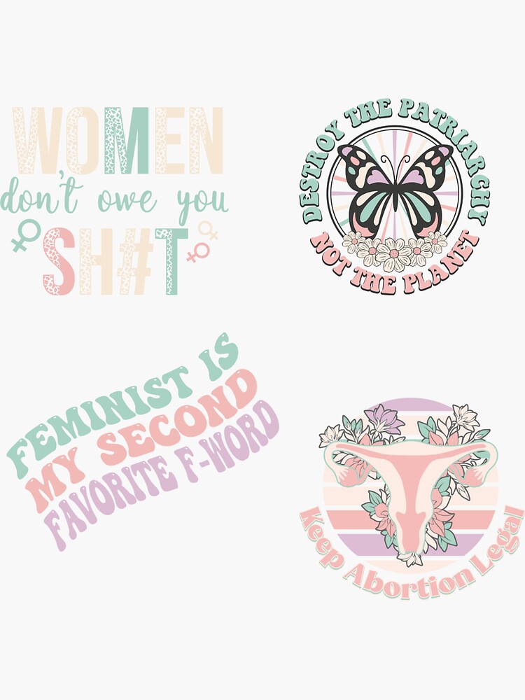 "Abortion Rights Sticker Pack" Sticker for Sale by kaeaste98 | Redbubble