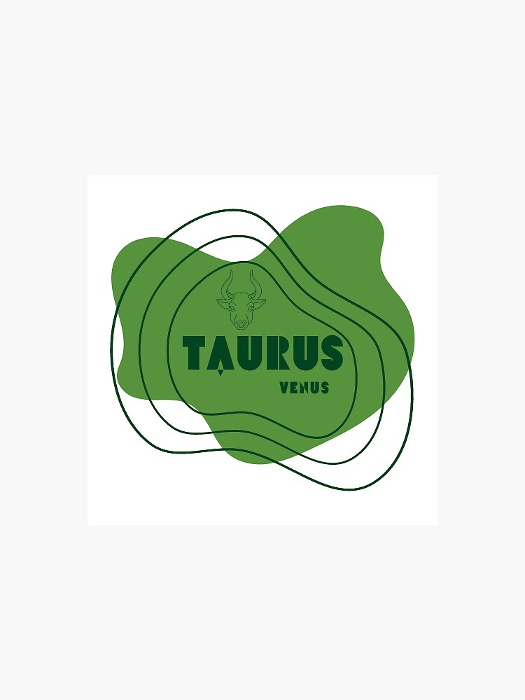 "Taurus" Sticker for Sale by gazellie | Redbubble