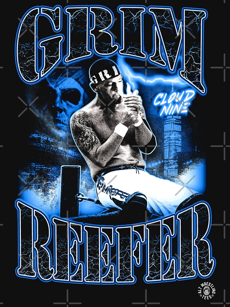 "Grim Reefer Cloud Nine Tee" T-shirt for Sale by altwrestling ...