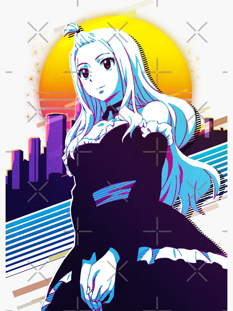 "Mirajane" Sticker for Sale by 80sRetroArt | Redbubble