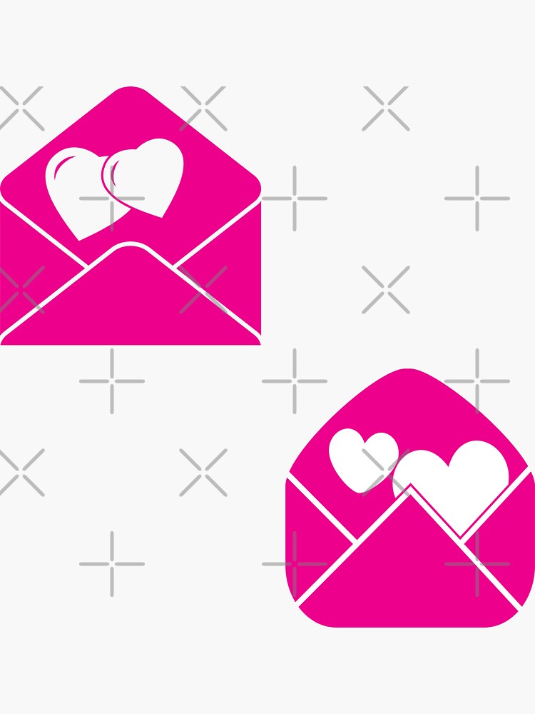 "love letter dear mail letter" Sticker for Sale by Sticker-Palace ...