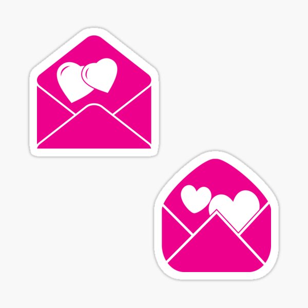 "love letter dear mail letter" Sticker for Sale by Sticker-Palace ...