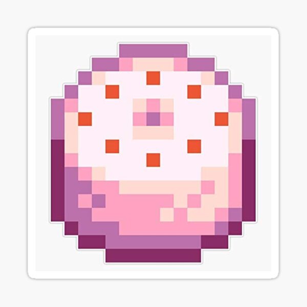 "Stardew Valley Pink Cake" Sticker for Sale by cocoabeanz | Redbubble