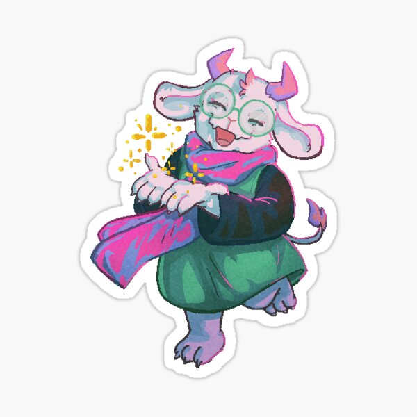 "Ralsei" Sticker for Sale by danwidth | Redbubble