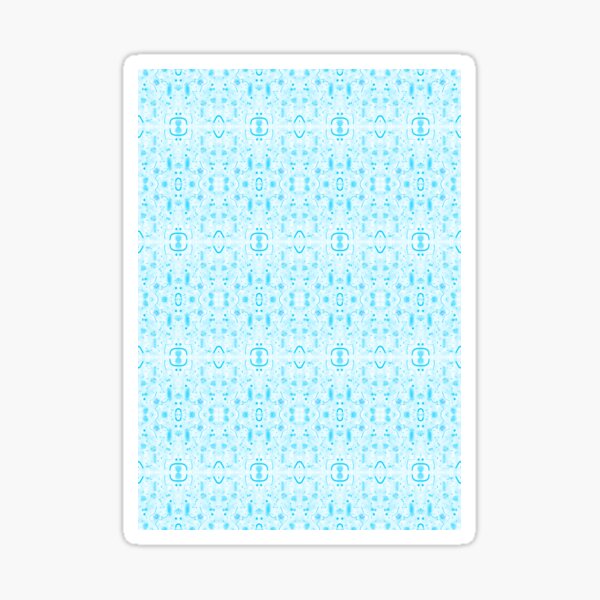 "Blue abstract art design" Sticker for Sale by peterscarfo | Redbubble