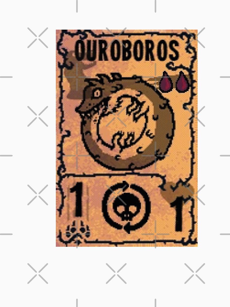 " inscryption ouroboros card" T-shirt for Sale by spamton-funny ...