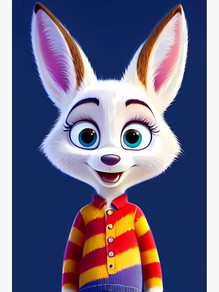 "The Christmas Fox - Neddy" Sticker for Sale by LuliandFriends | Redbubble