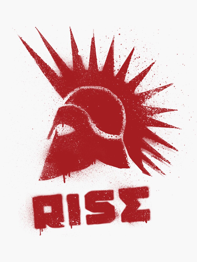 "Red Rising" Sticker for Sale by Game911 | Redbubble