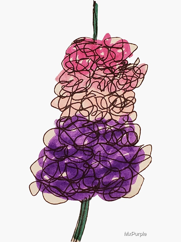 "Lacy Aceflux Cutting" Sticker for Sale by MxPurple | Redbubble