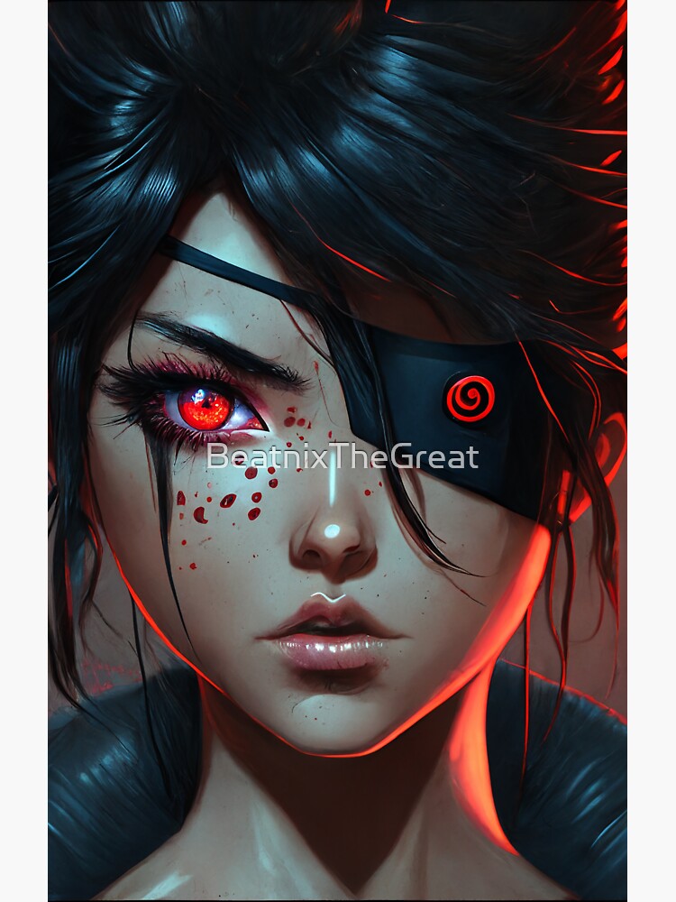 "Naruto Female Shinobi" Sticker for Sale by BeatnixTheGreat | Redbubble