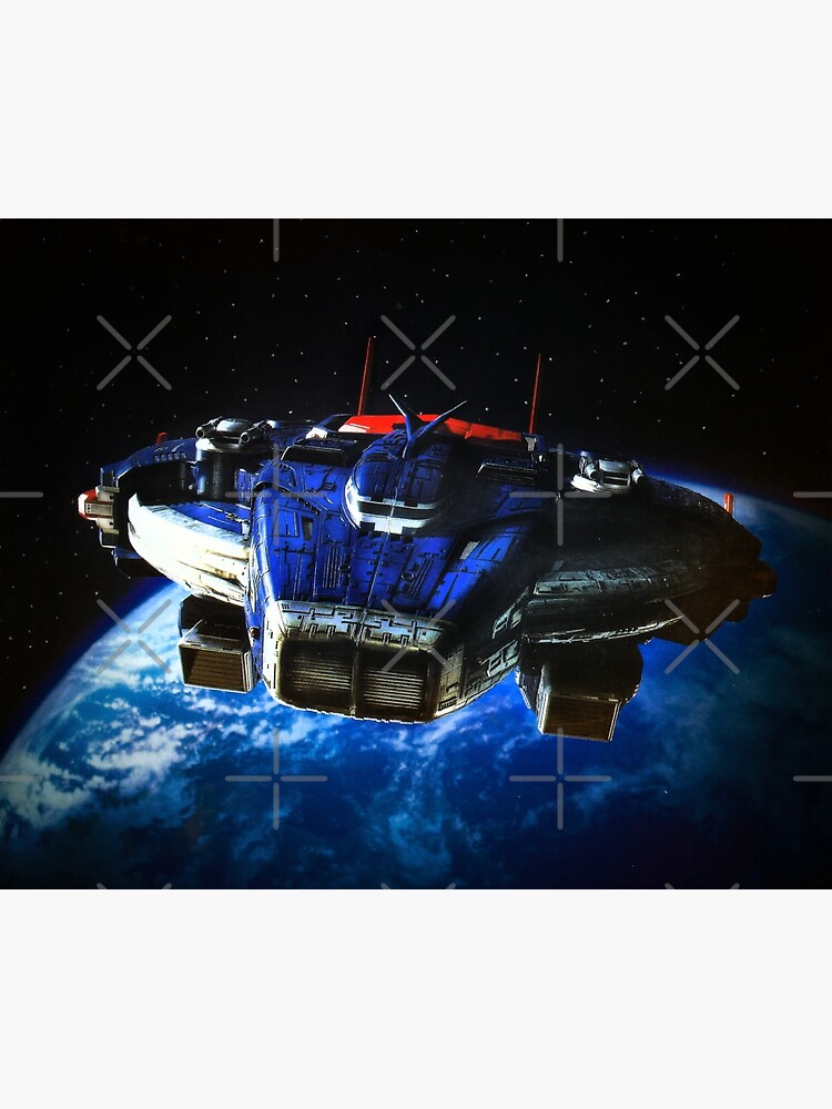 "The Astro Megaship" Poster for Sale by Mansoli | Redbubble
