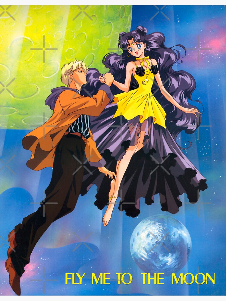 "Luna & Kakeru Ozora SAILOR MOON MOVIE" Sticker for Sale by GroupieClub ...