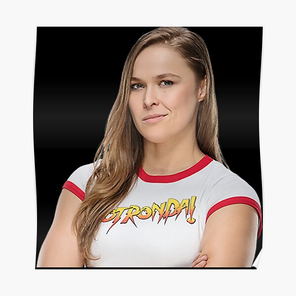 "Confident Rowdy Rousey" Poster for Sale by RighttoFight | Redbubble