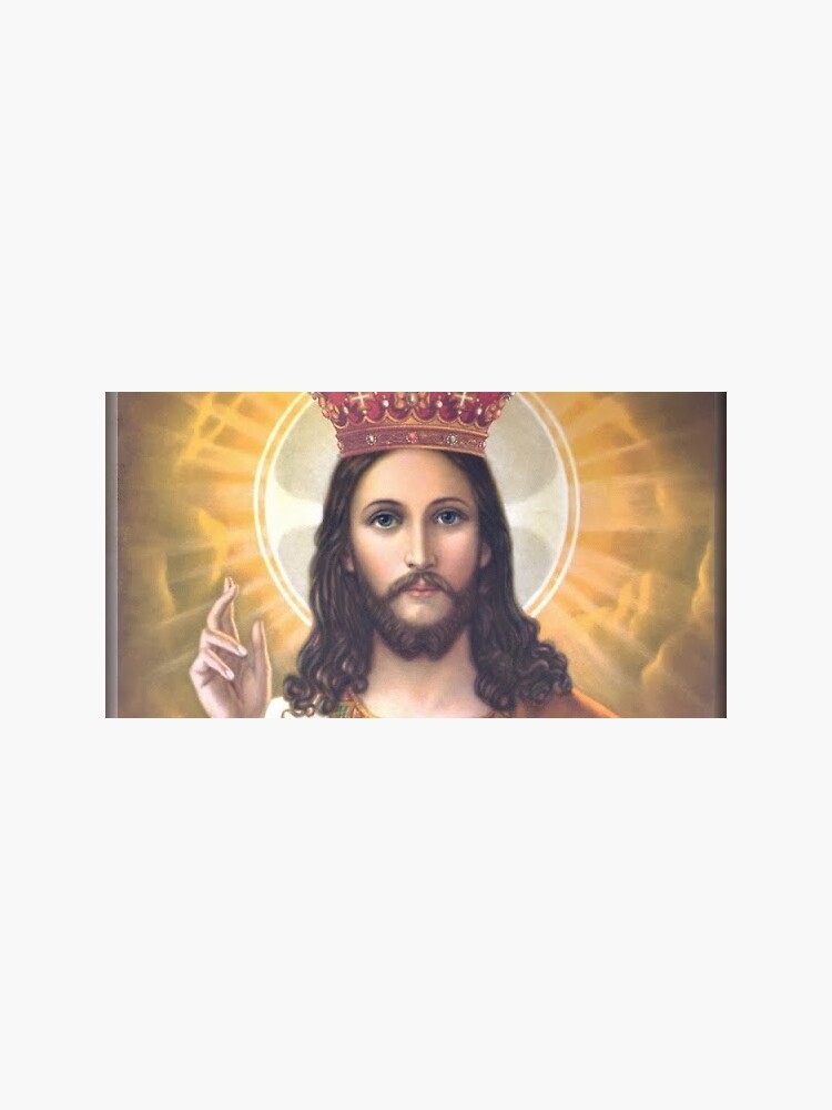 "JESUS CHRIST" Sticker for Sale by rstevens900 | Redbubble