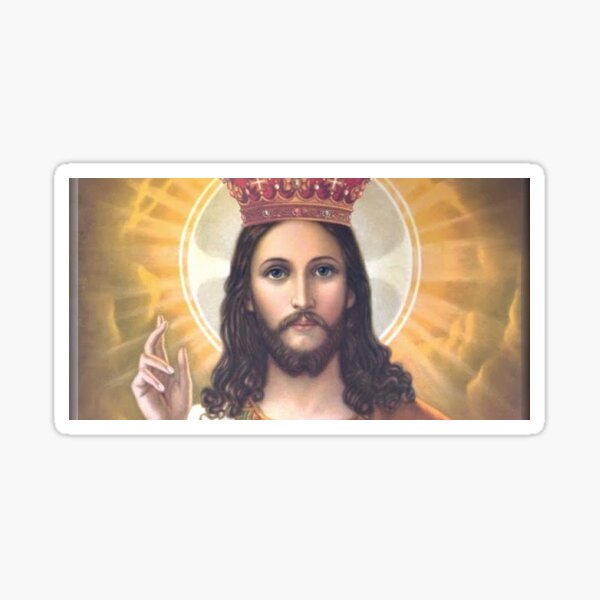 "JESUS CHRIST" Sticker for Sale by rstevens900 | Redbubble