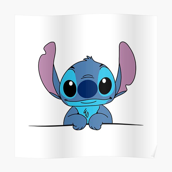 "Stich " Poster for Sale by MichalC | Redbubble