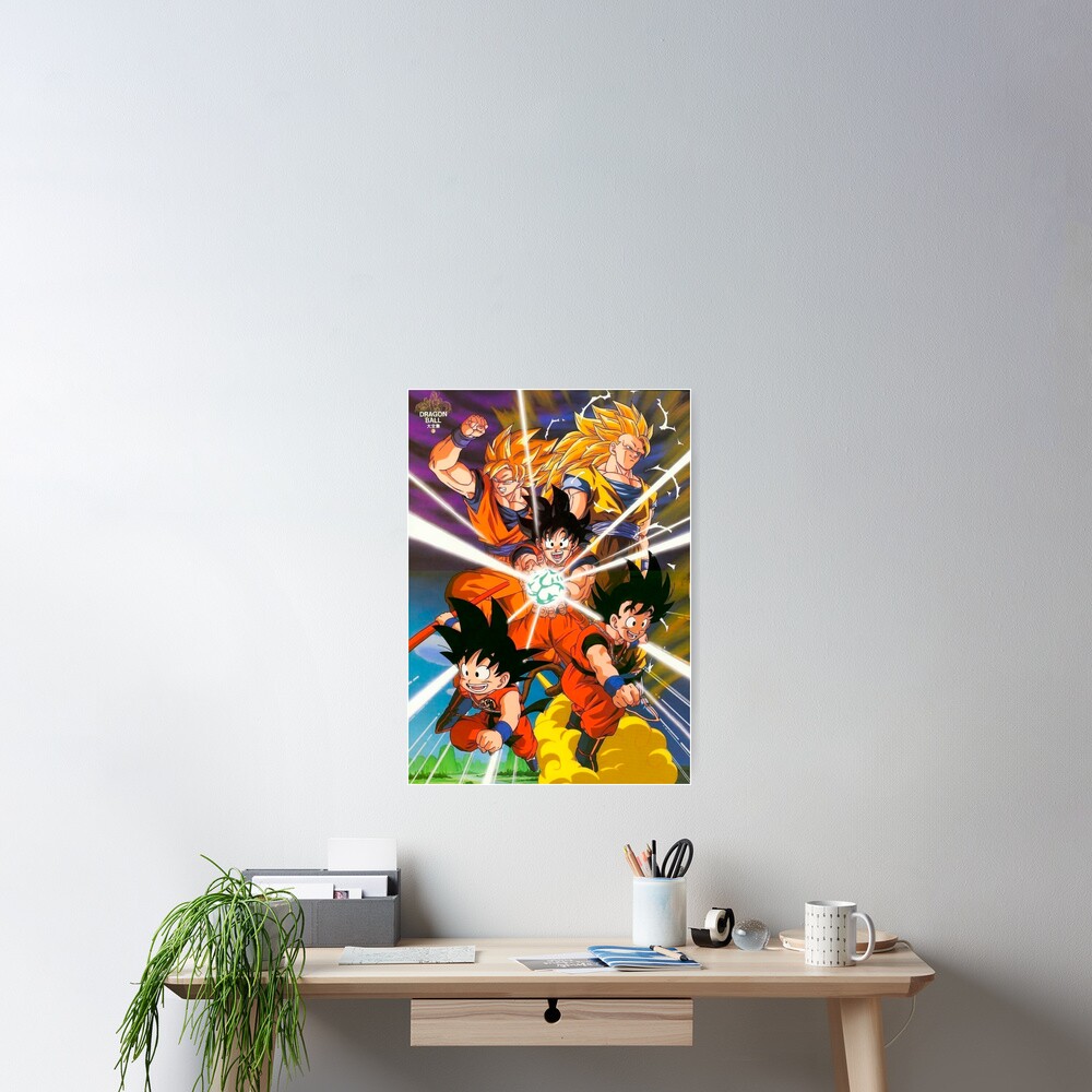 "GOKU EVOLUTION DRAGON BALL Z" Poster for Sale by GroupieClub | Redbubble