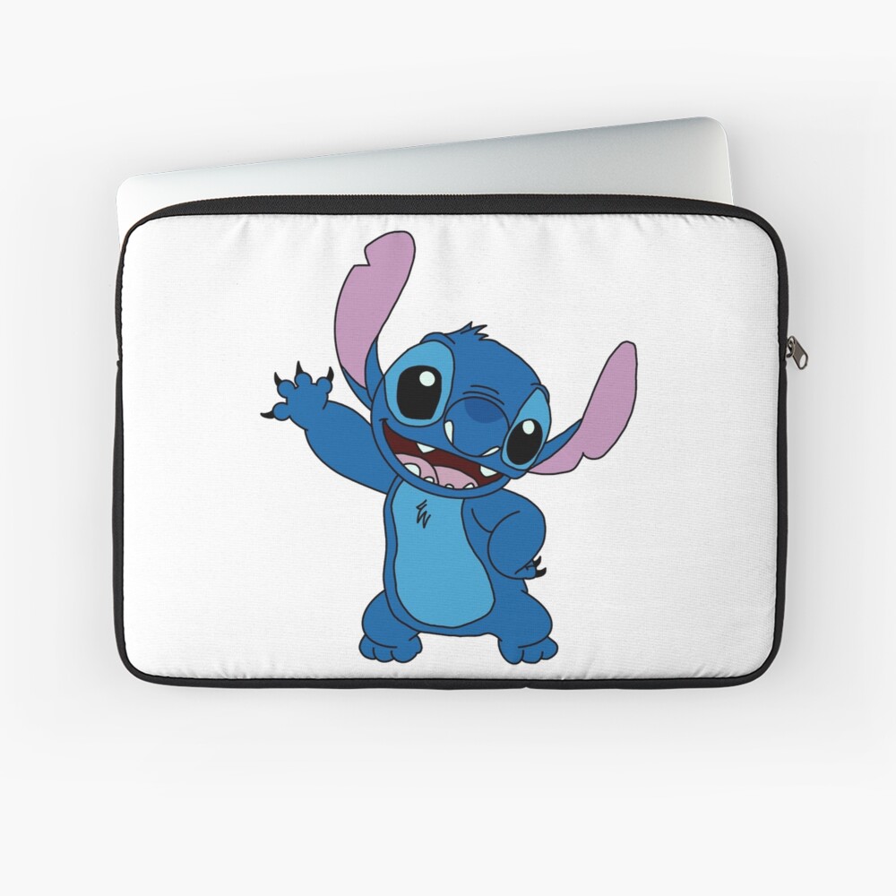 "Stich Waving" Sticker for Sale by MichalC | Redbubble