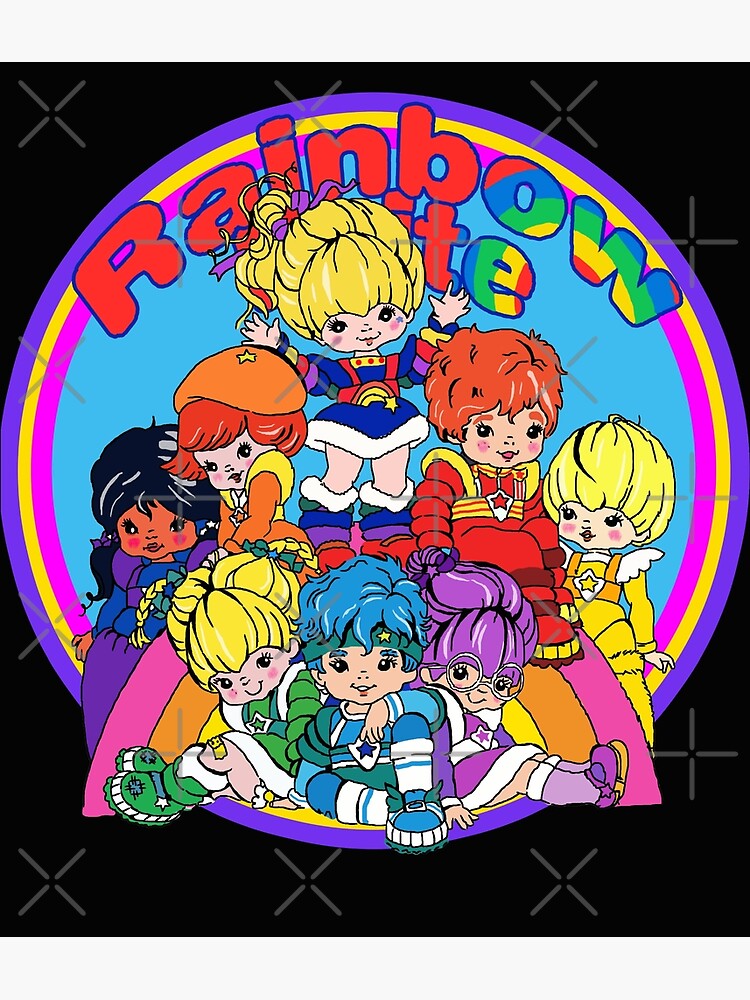 "80s Classic Cartoons Rainbow Brite" Poster for Sale by mike80s | Redbubble