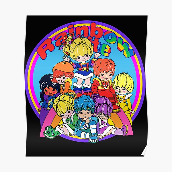 "80s Classic Cartoons Rainbow Brite" Poster for Sale by mike80s | Redbubble