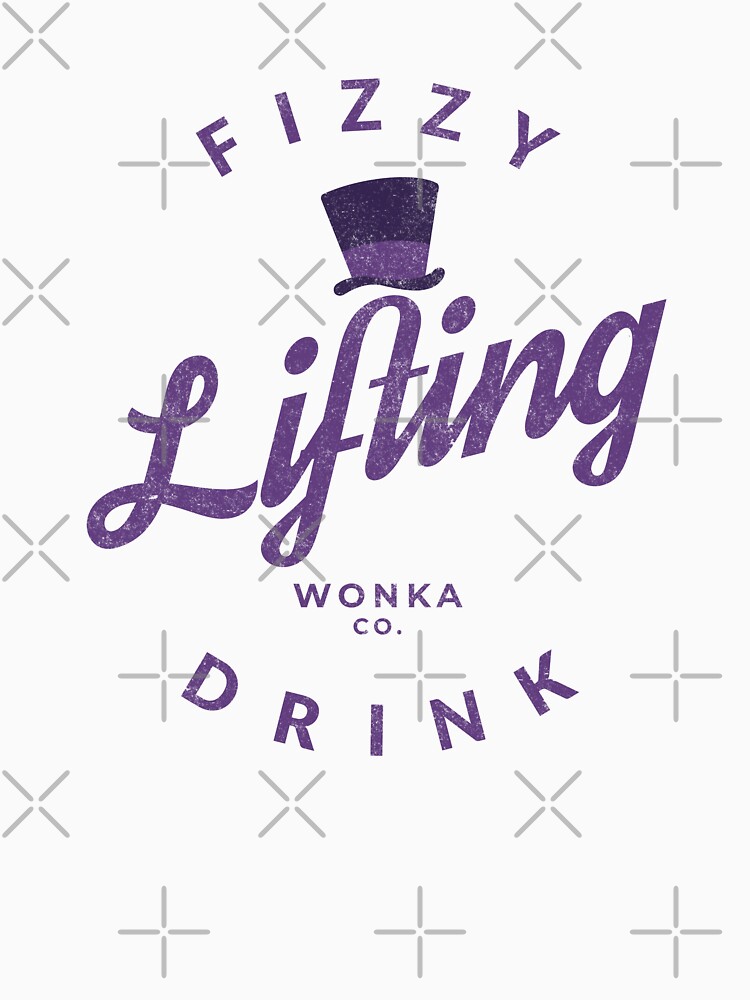 "Fizzy Lifting Drink - Wonka Co. - vintage logo" T-shirt for Sale by ...
