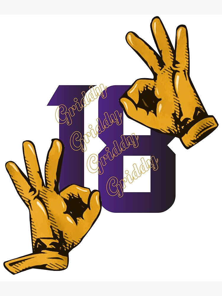 Póster «Número 18 dieciocho, The griddy Dance, Funny Griddy Dance ...