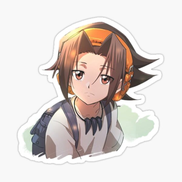 "Yoh Asakura Chill mod" Sticker for Sale by AnimeShopBalkan | Redbubble
