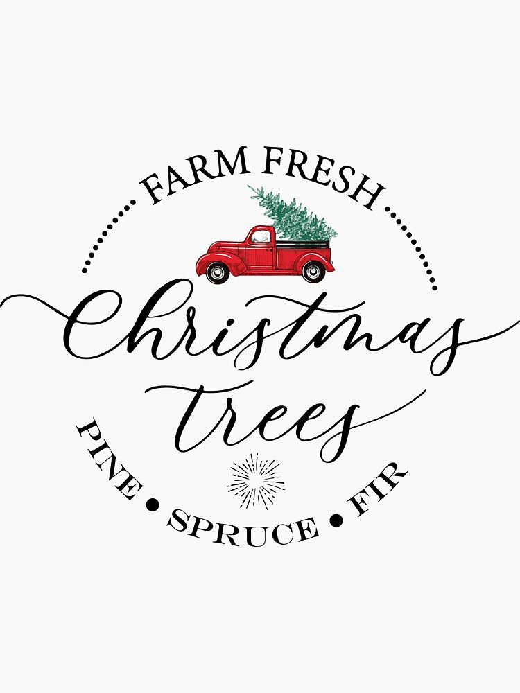 "Farm Fresh Christmas Trees , Farmhouse Christmas, Funny Christmas ...