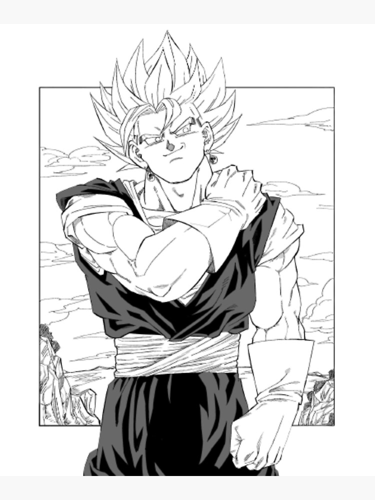 "Vegito" Poster for Sale by Peponji | Redbubble