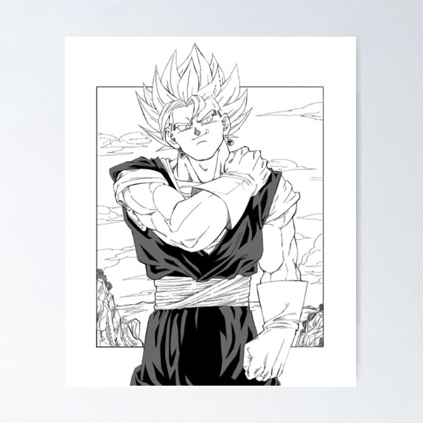 "Vegito" Poster for Sale by Peponji | Redbubble