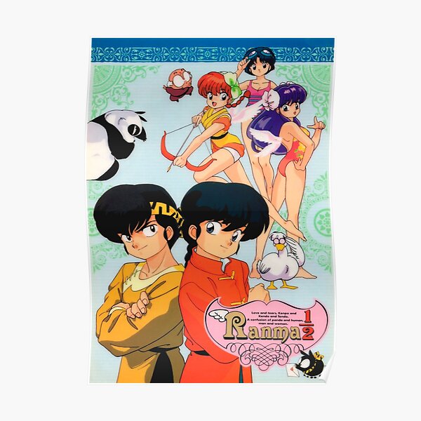 "Ranma ½ POSTER" Poster for Sale by GroupieClub | Redbubble