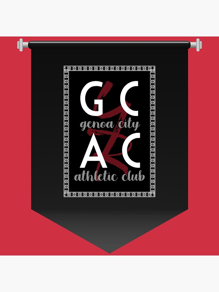 "GCAC Banner - Black (on Red)" Poster for Sale by PawsitiveMum3 | Redbubble