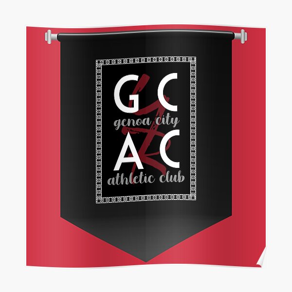 "GCAC Banner - Black (on Red)" Poster for Sale by PawsitiveMum3 | Redbubble