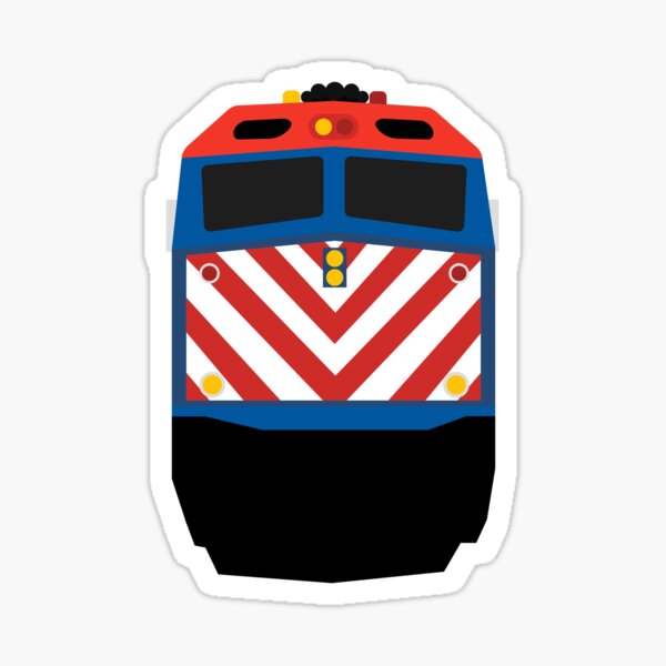 "Commuter F40PHM-2" Sticker for Sale by AmtrakGuy365 | Redbubble