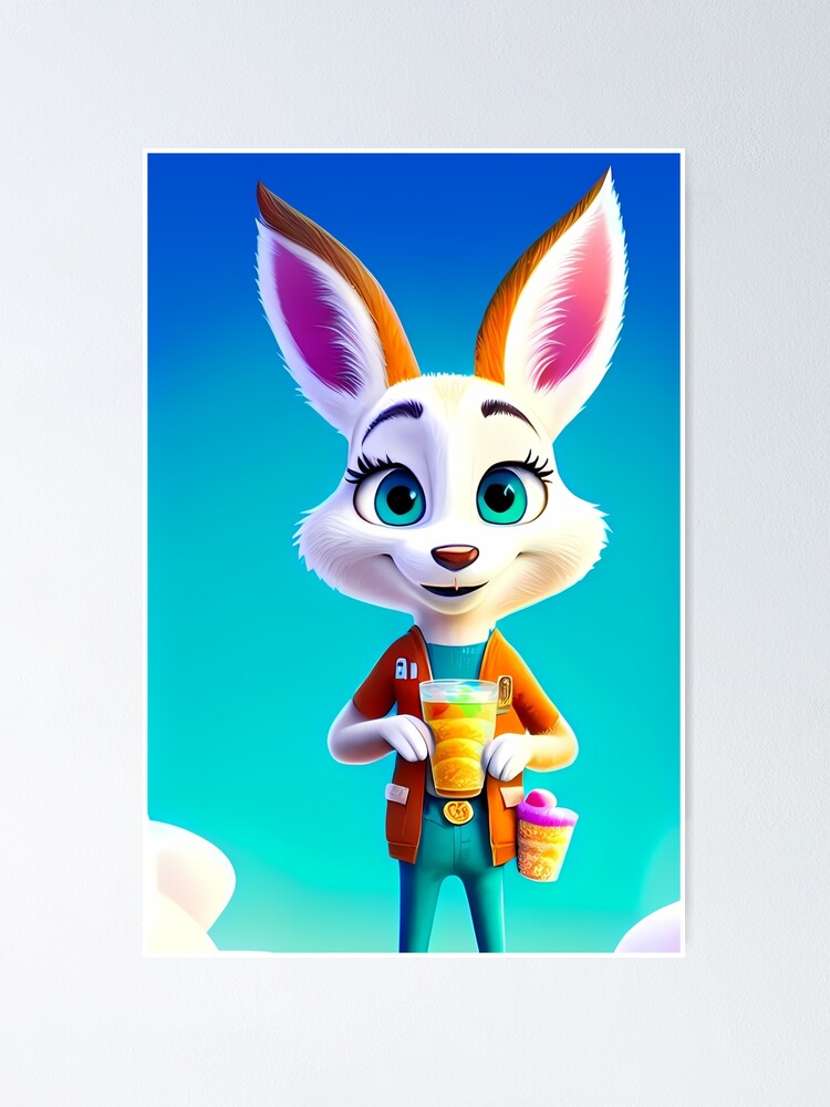 "The Christmas Fox - Nix" Poster for Sale by LuliandFriends | Redbubble