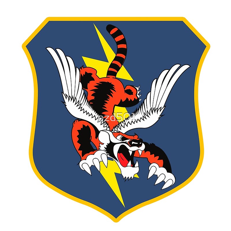 "AVG - Flying Tigers - Shield Patch - Clean Style" by pzd501 | Redbubble