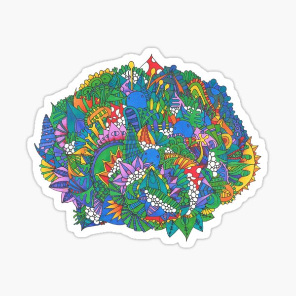 "Ghost in the Attic Residency Doodle" Sticker for Sale by TakoraTakora ...