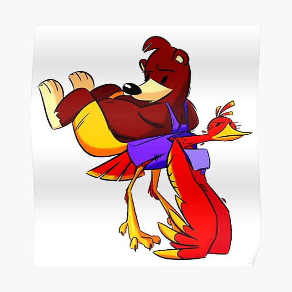 "Banjo kazooie" Poster for Sale by Martin-art1 | Redbubble