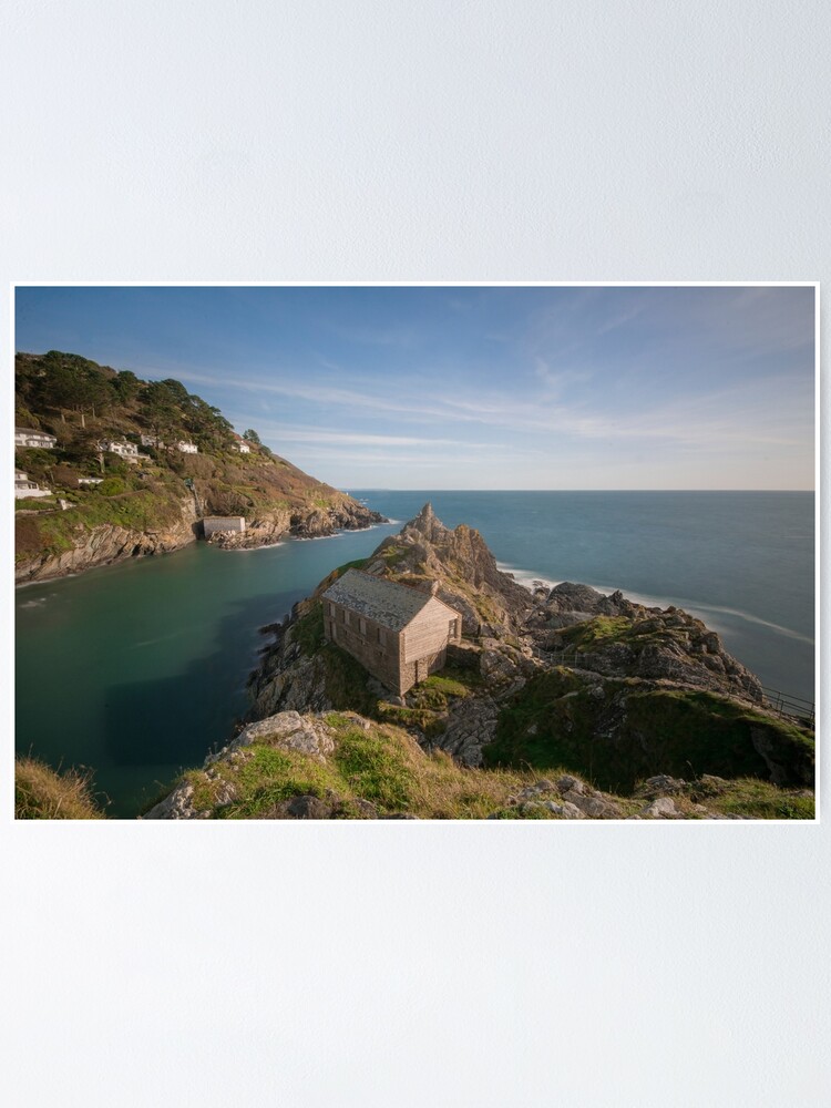 "The old net loft Polperro Cornwall" Poster for Sale by eddiej | Redbubble