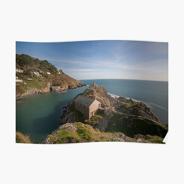 "The old net loft Polperro Cornwall" Poster for Sale by eddiej | Redbubble