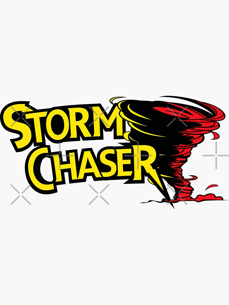 "Storm Chaser" Sticker for Sale by carowindsfanson | Redbubble